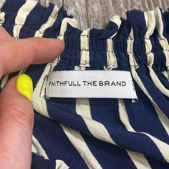 Faithfull the Brand | Dresses | Faithful The Brand Stripped Dress ...